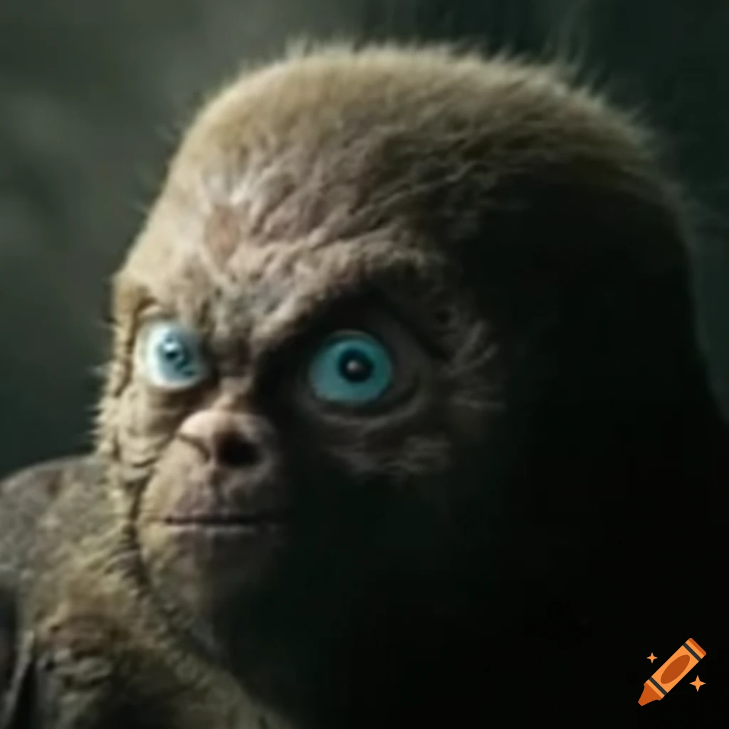 Terrifying screaming monster on Craiyon