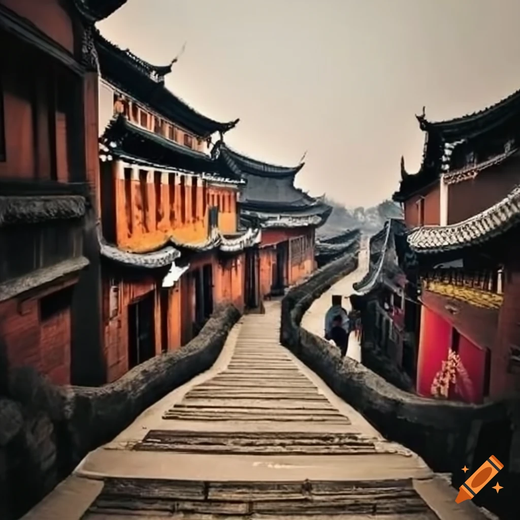Jiangxi, china on Craiyon