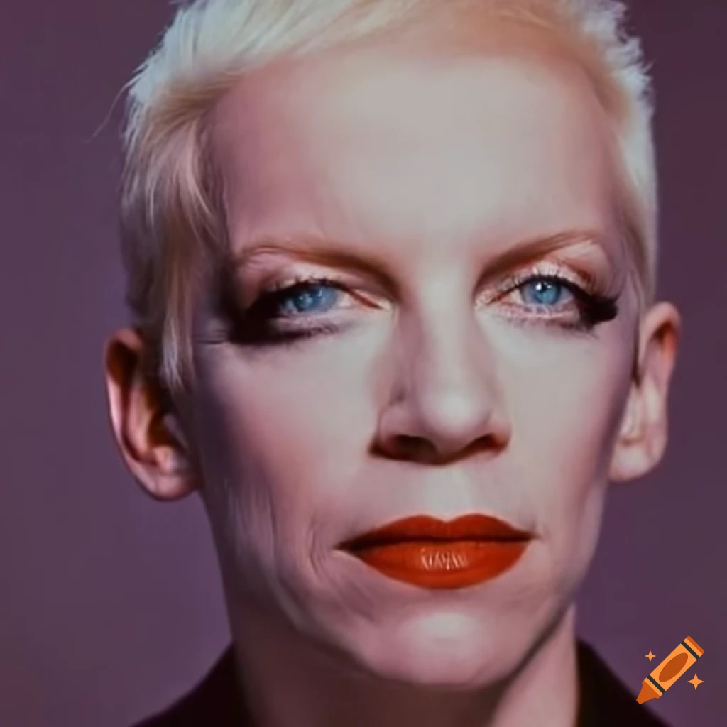 Annie lennox of eurythmics, 1980s new wave singer on Craiyon