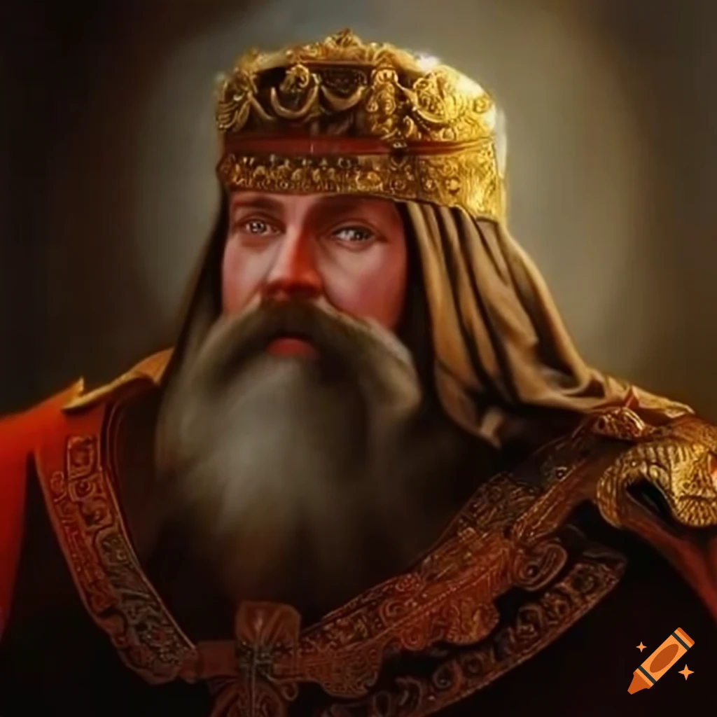 Ivan the terrible crowned as tsar and grand prince of all russia on Craiyon