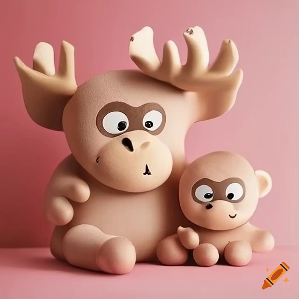 Monkey & moose kids home decor on Craiyon