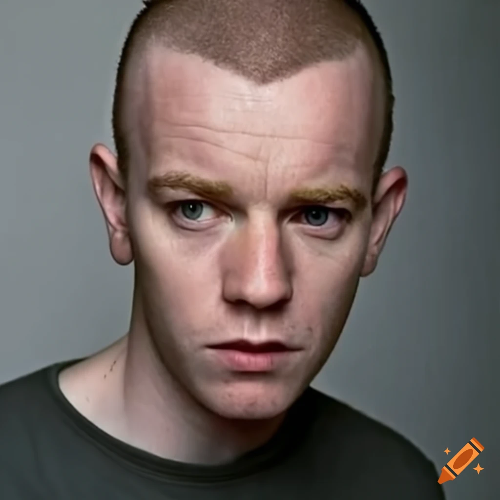 Young ewan mcgregor in trainspotting on Craiyon