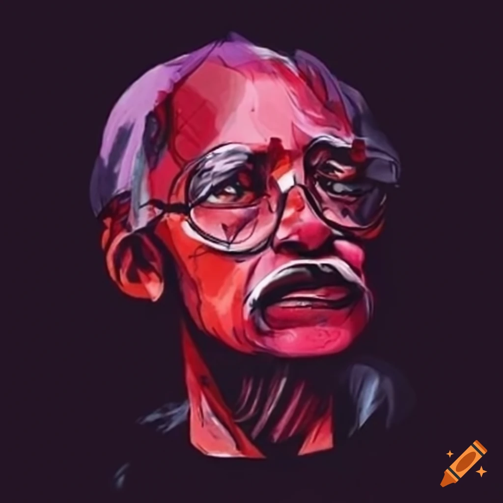 Abstract representation of life on Craiyon