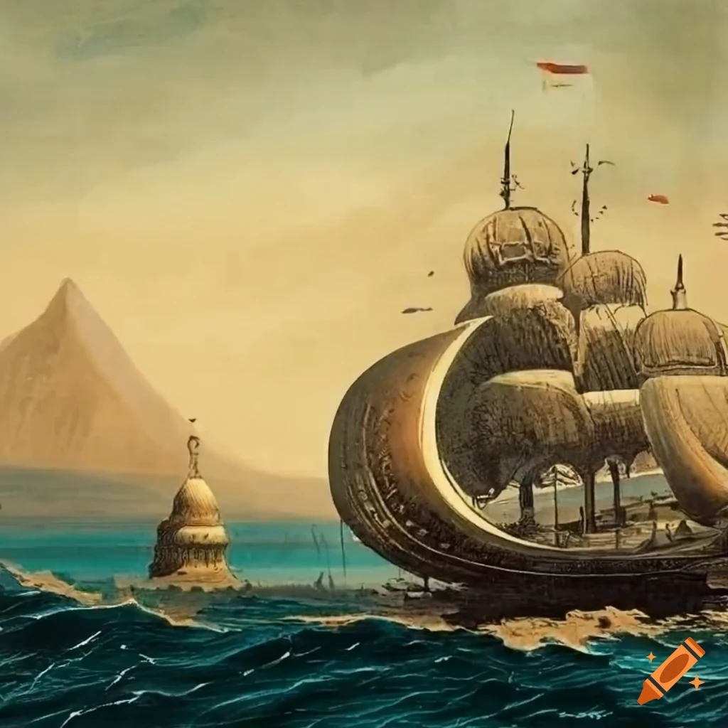 Cover of the book 80 days around the world by jules verne on Craiyon