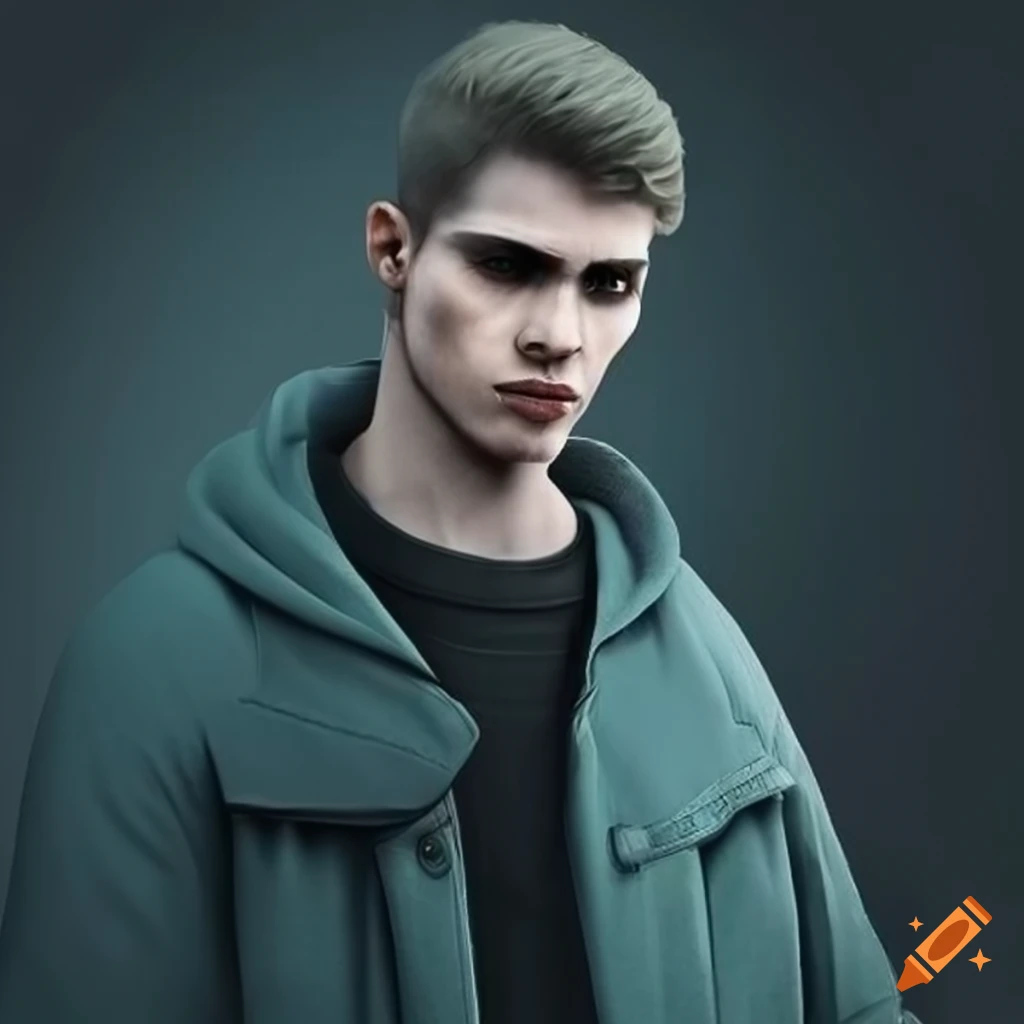 Photo realistic urban man on Craiyon