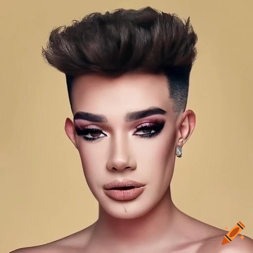 James charles on Craiyon