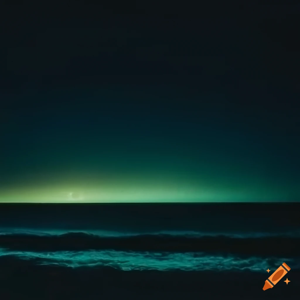 Coffee mug building with a window overlooking the ocean at night on Craiyon