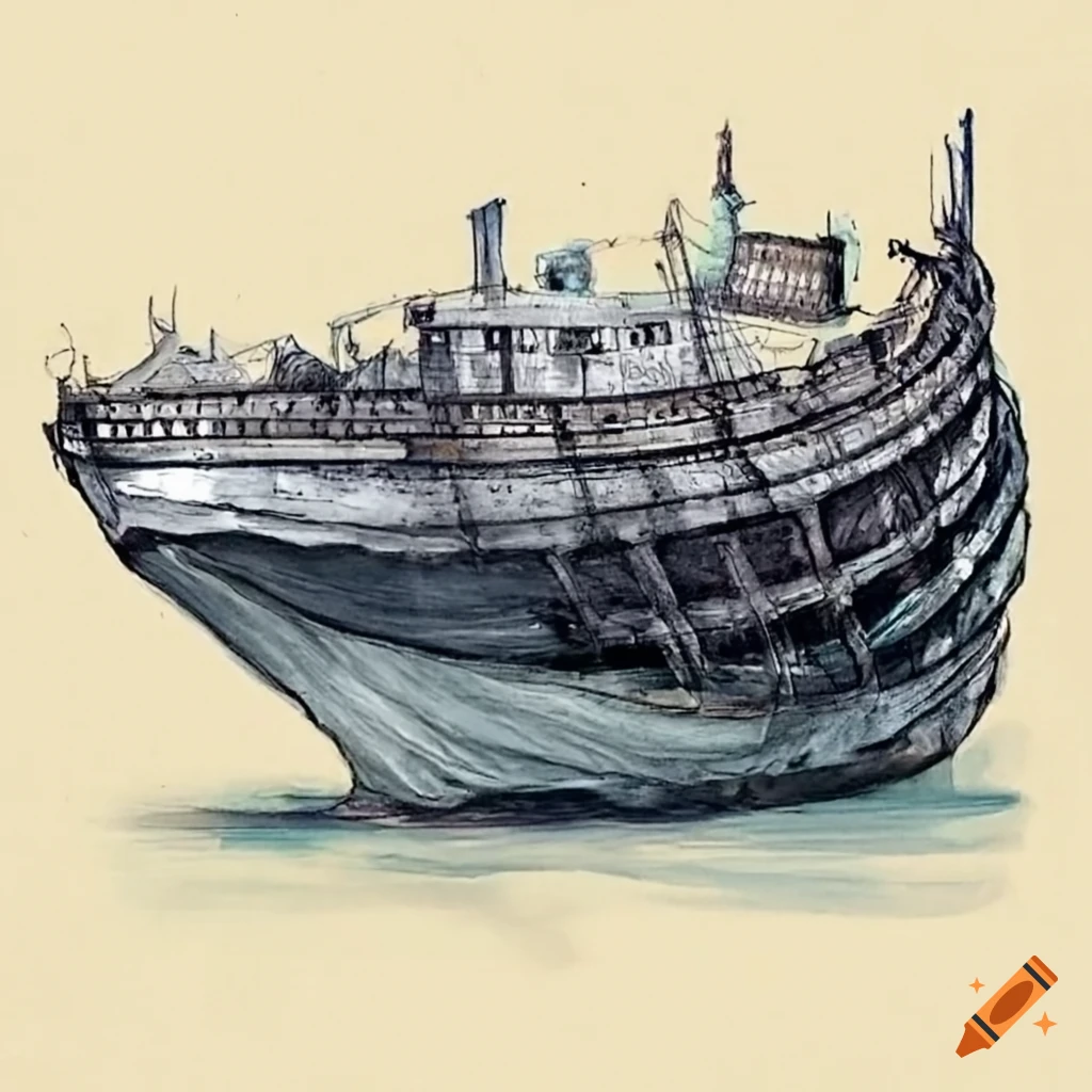 Whaleback ship on Craiyon