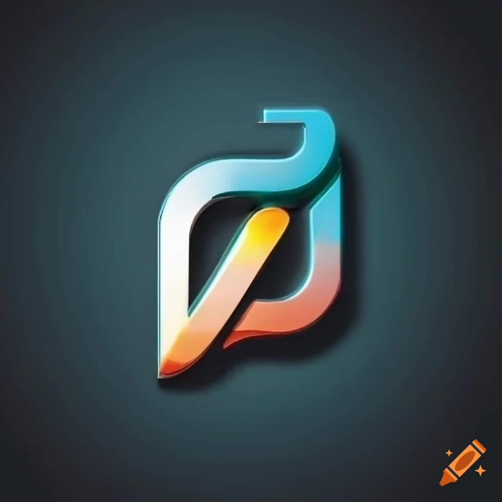 All-in-one text logo on Craiyon