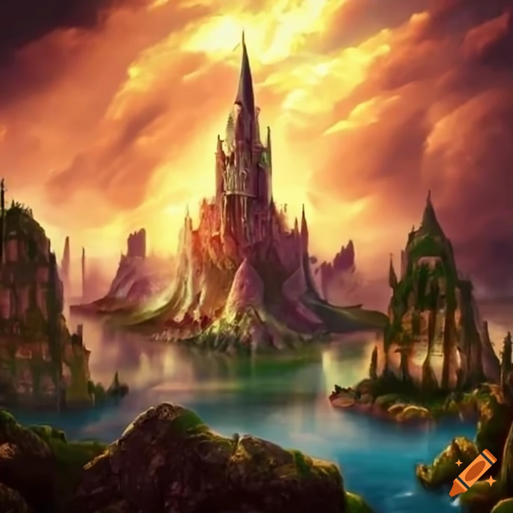 Fantasy land on Craiyon