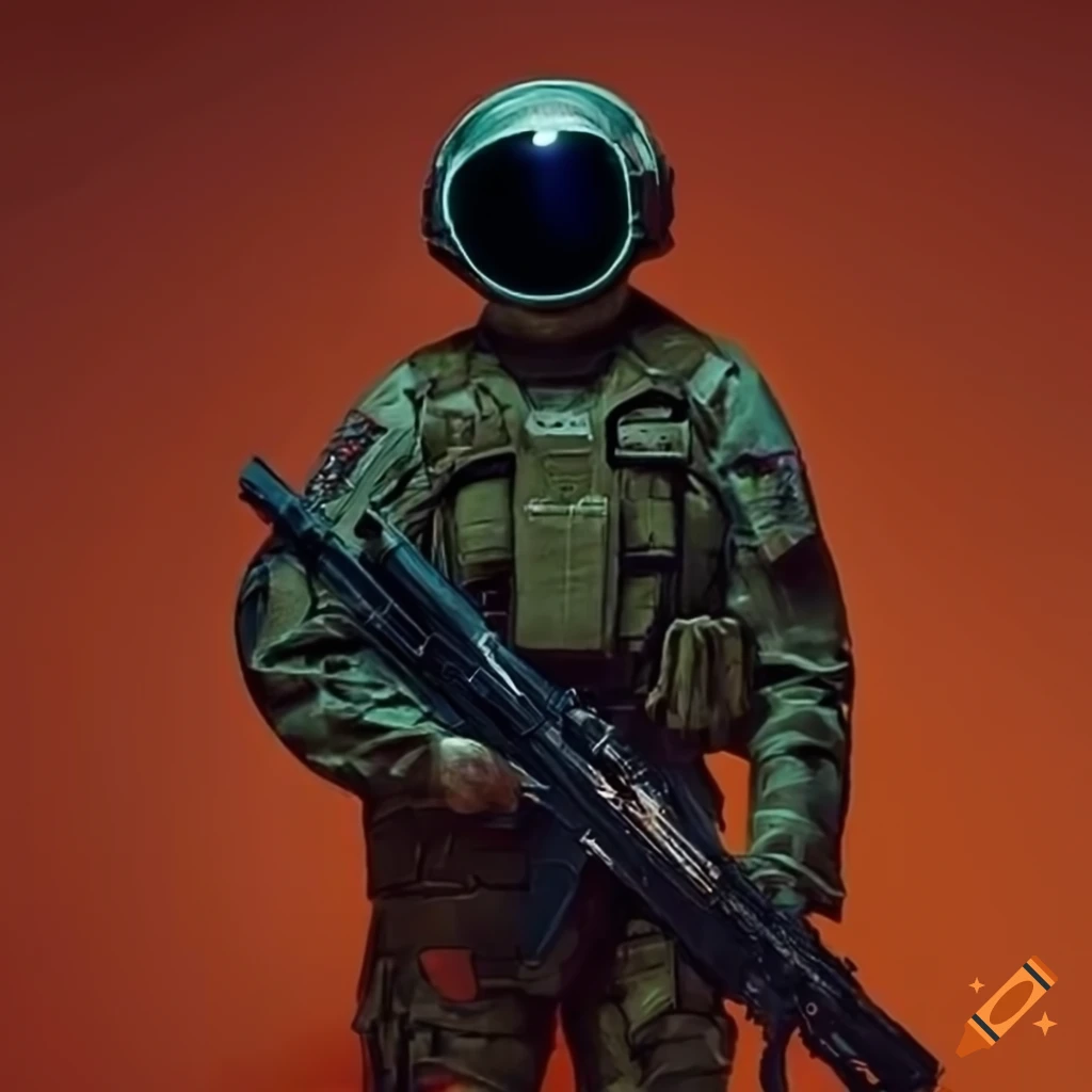 Curated digital art collection featuring army soldiers, astronauts, and ...