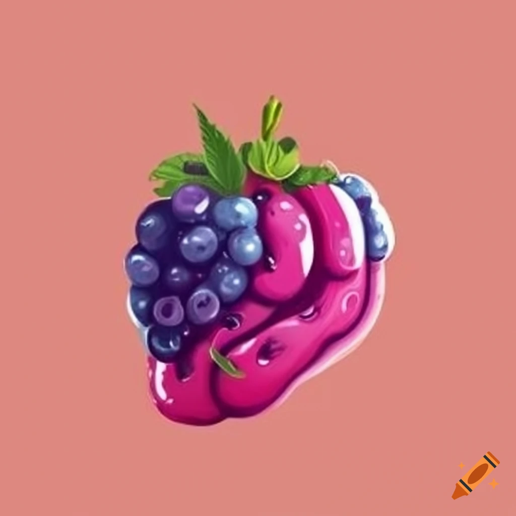 Berry gut logo on Craiyon