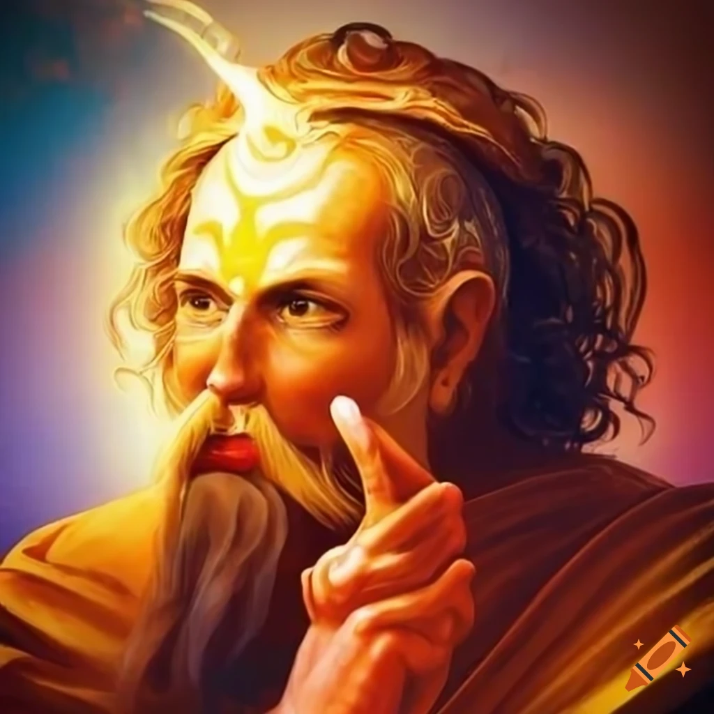 Supreme deity in mythology or religion on Craiyon