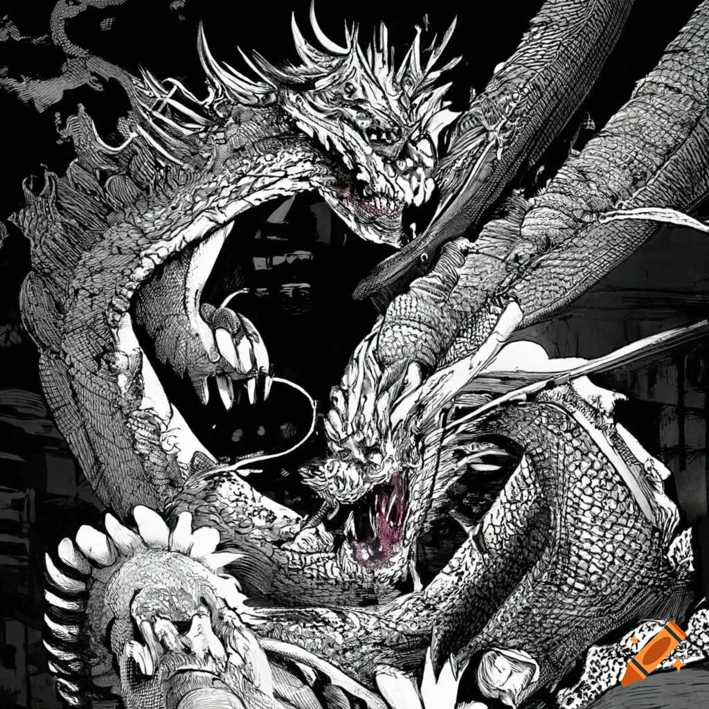 Hydra eating a microphone in front of a crowd on Craiyon