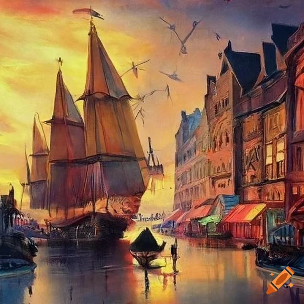 Highly detailed exceptional poster by james gurney on Craiyon