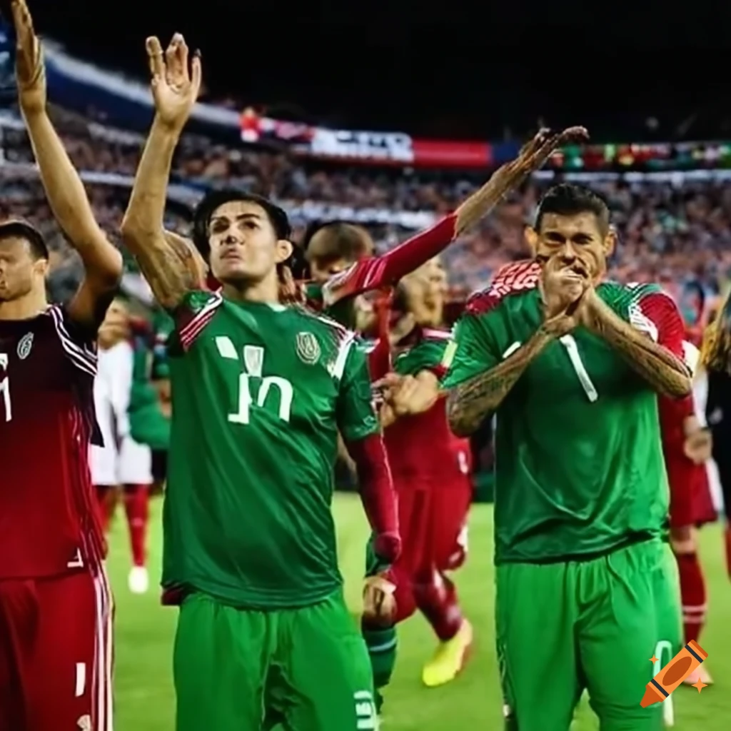 Mexico winning the world cup on Craiyon