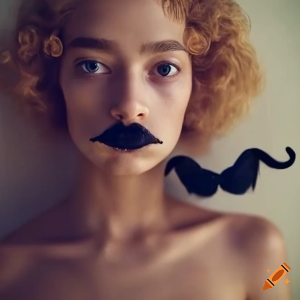 Fish with a mustache on Craiyon