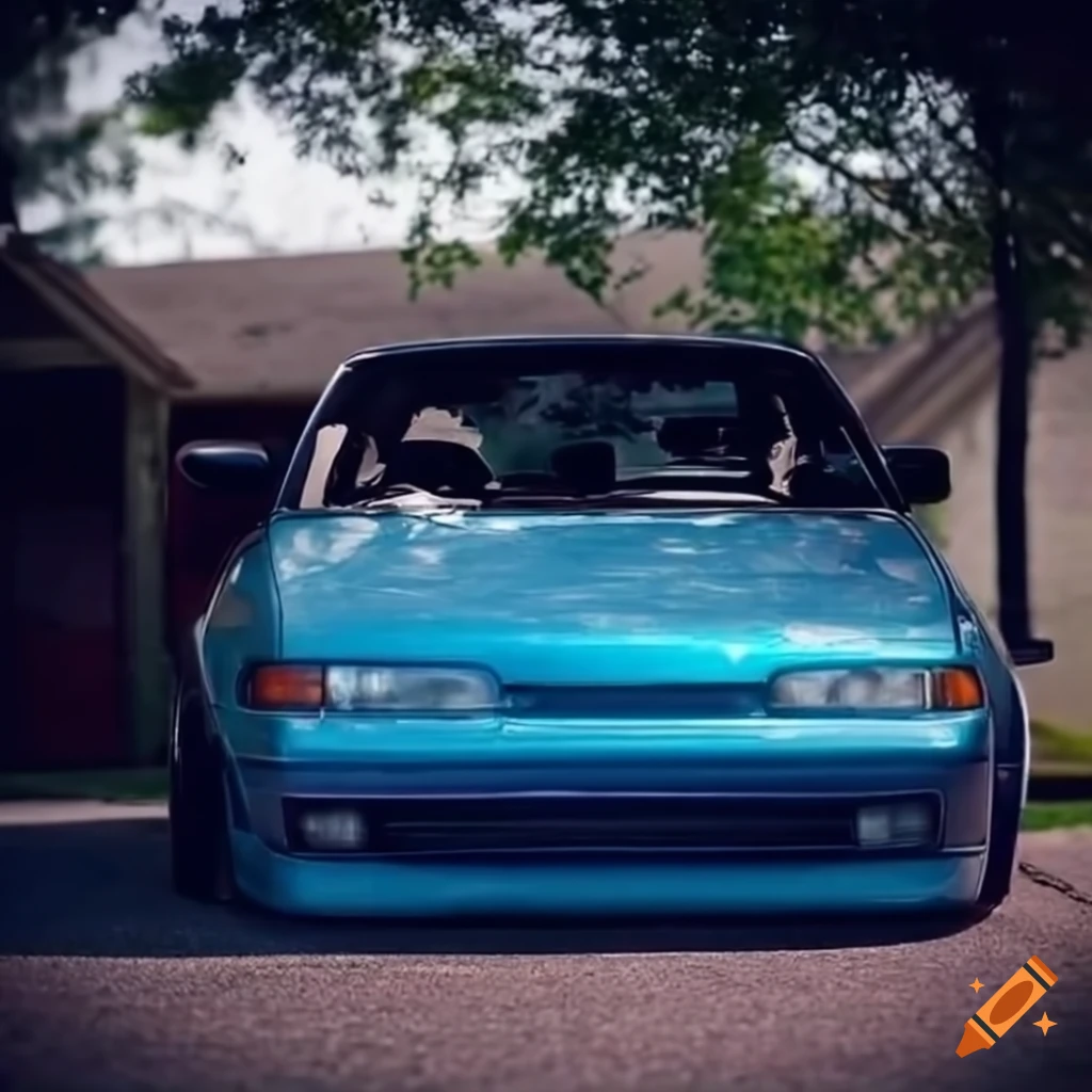 Slammed 90's jdm car on Craiyon