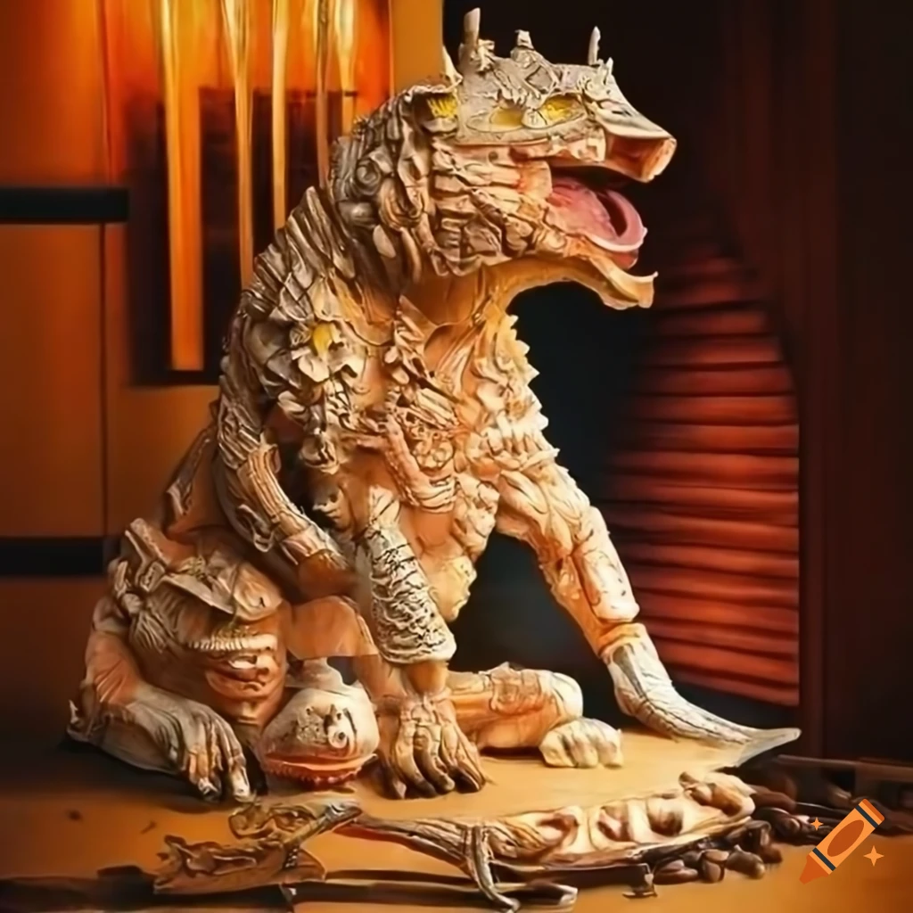 Highly detailed stunning osaka sculpture by james gurney on Craiyon