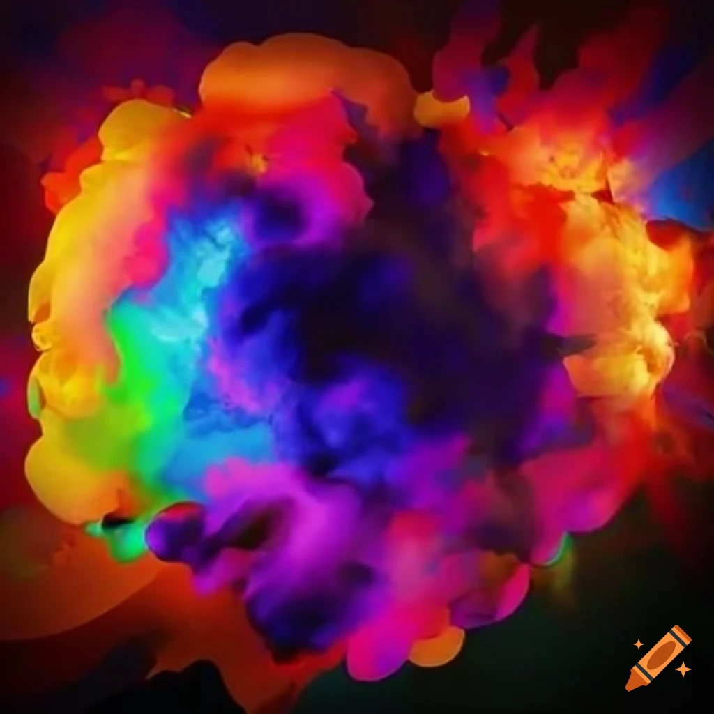 Explosion of african colors on Craiyon