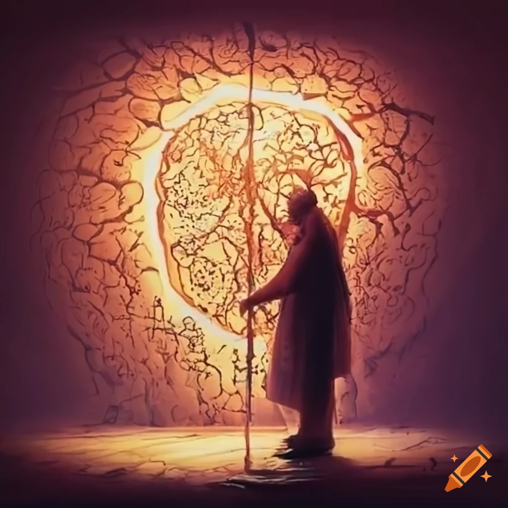 Abstract representation of signifying on Craiyon