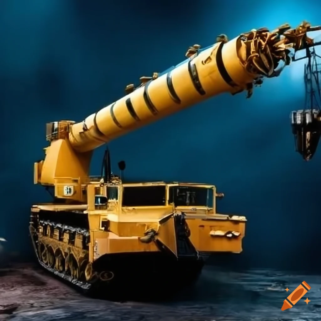 Tank crane on Craiyon