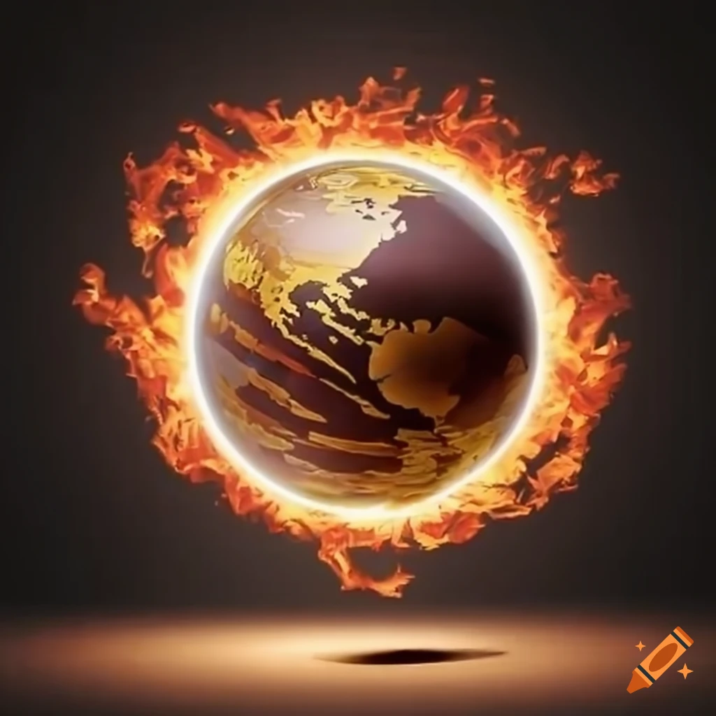 Exploding wooden world sphere on Craiyon