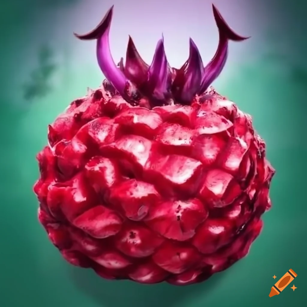 Exotic devil fruit on Craiyon