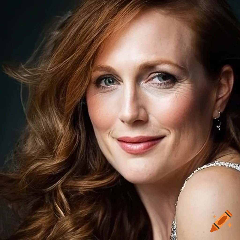 Close-up portrait with intricate skin and hair texture in stunning high ...