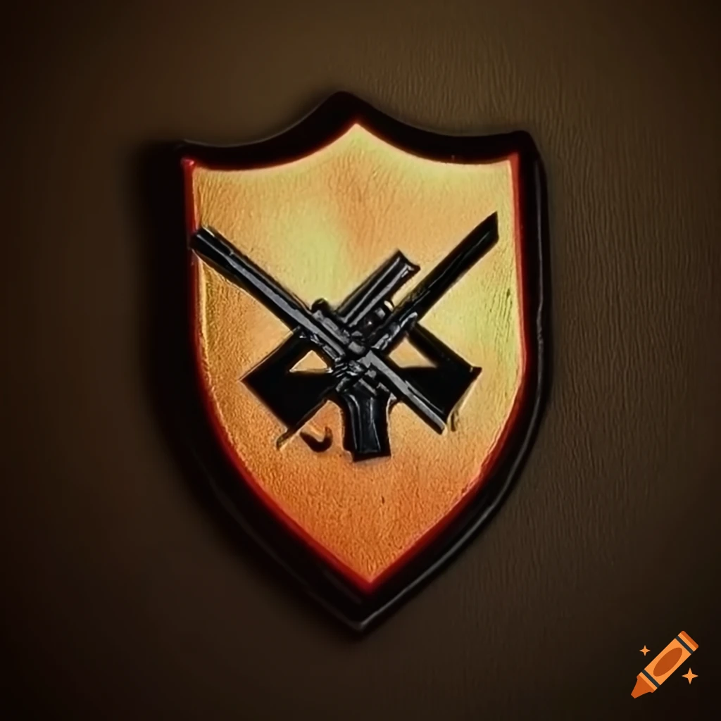 Emblem for the airsoft club "platoon" on Craiyon