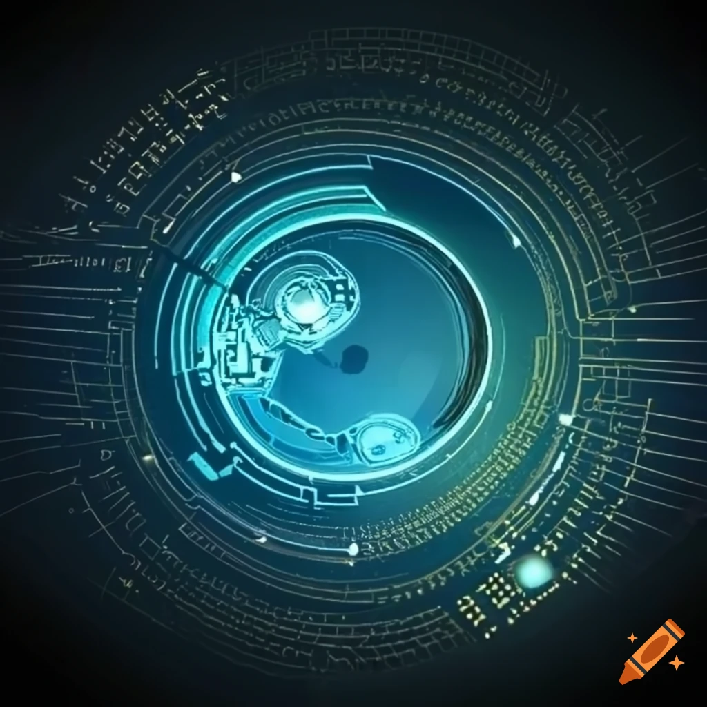 Vector image of touch development in embedded on Craiyon