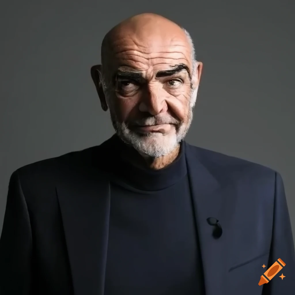 Portrait of thomas sean connery, the famed scottish actor on Craiyon