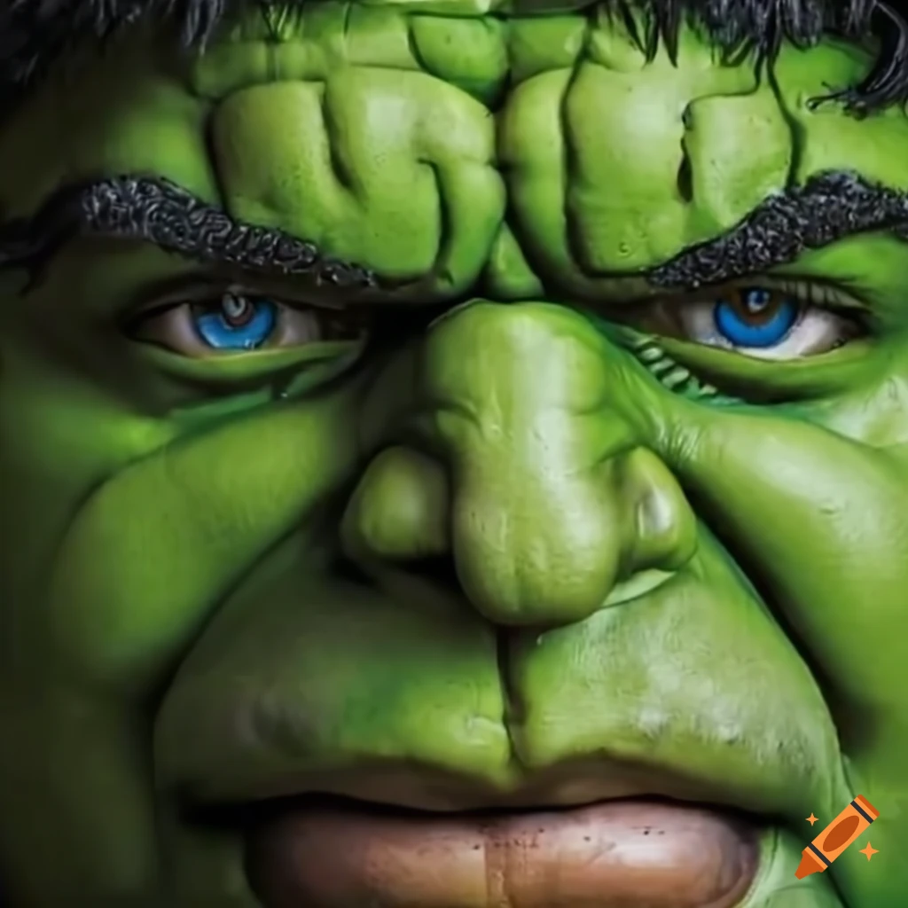 Muscular luigi in hulk costume on Craiyon