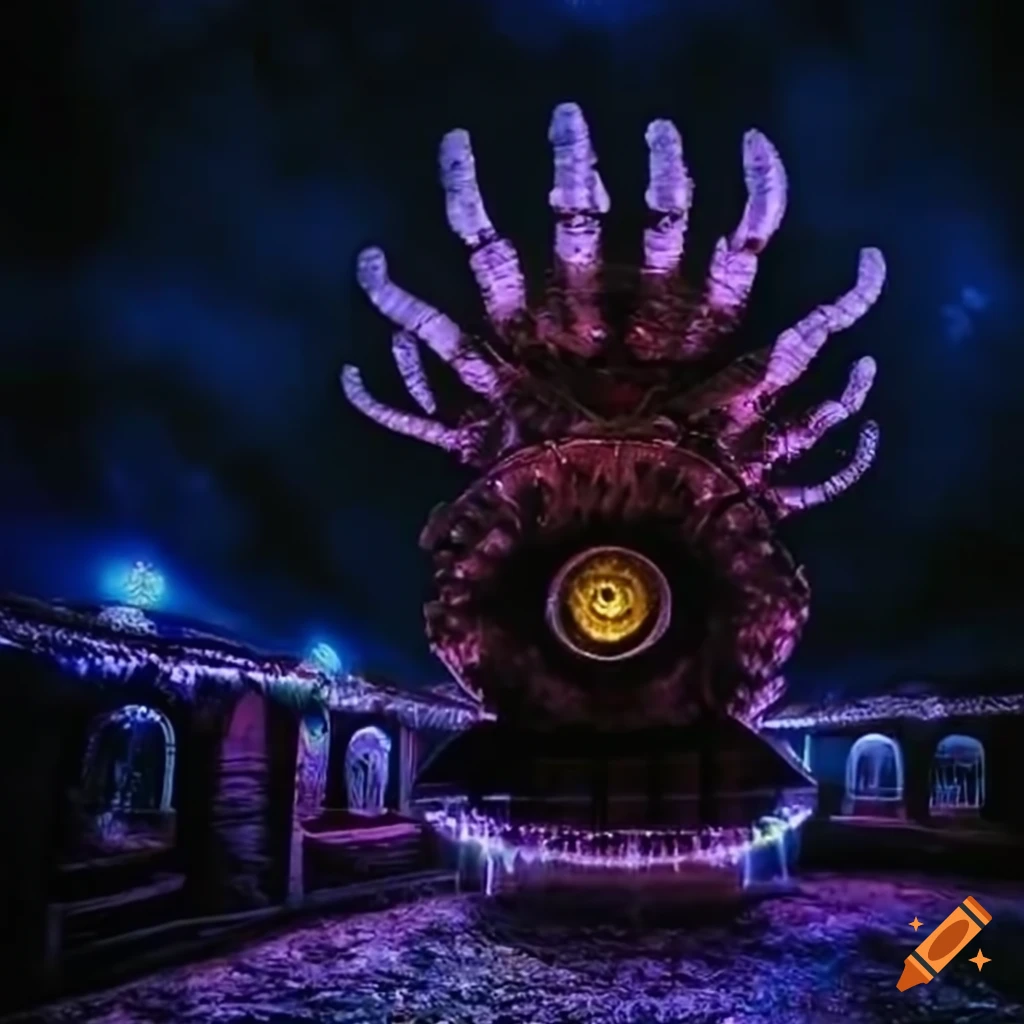 Yog sothoth amusement park on Craiyon