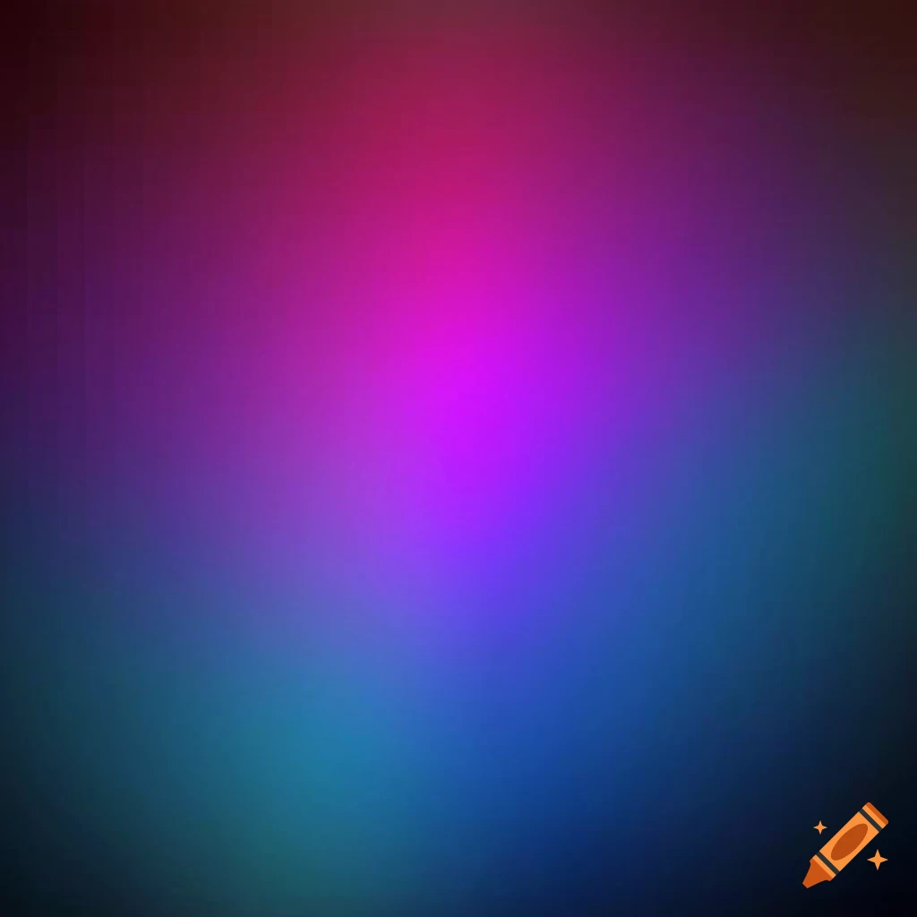Vibrant seamless gradient canvas with intense color shades on Craiyon