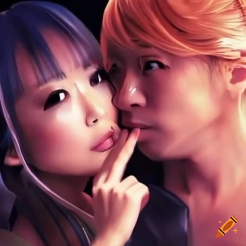 Reinterpretation of Ayumi Hamasaki's 'Kiss' with fanboy Didier on Craiyon