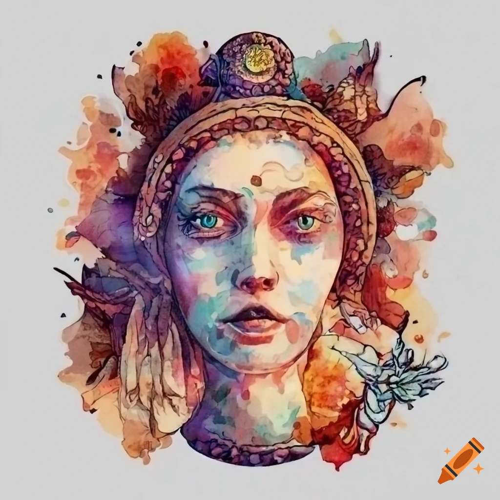 Detailed stickers depicting ancient italian mythology on Craiyon