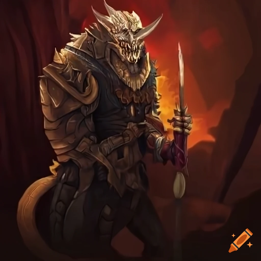 Dragonborn on Craiyon