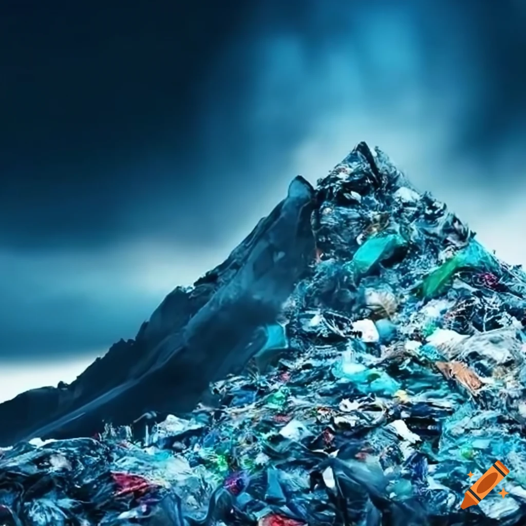 Pile of garbage on Craiyon