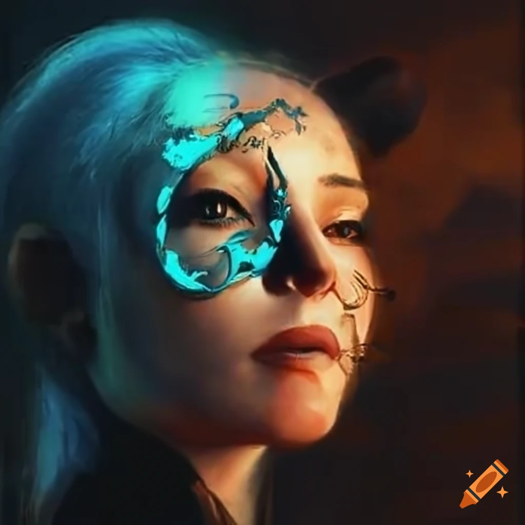 Abstract representation of the world on Craiyon