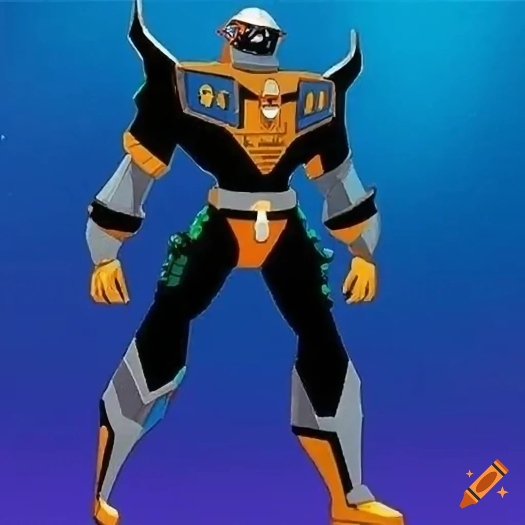 80s space action hero in Bruce Pennington, Chris Foss animation style ...