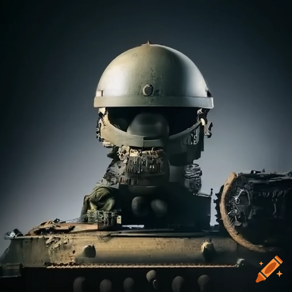 Biopunk tank with cannon and biological elements on Craiyon