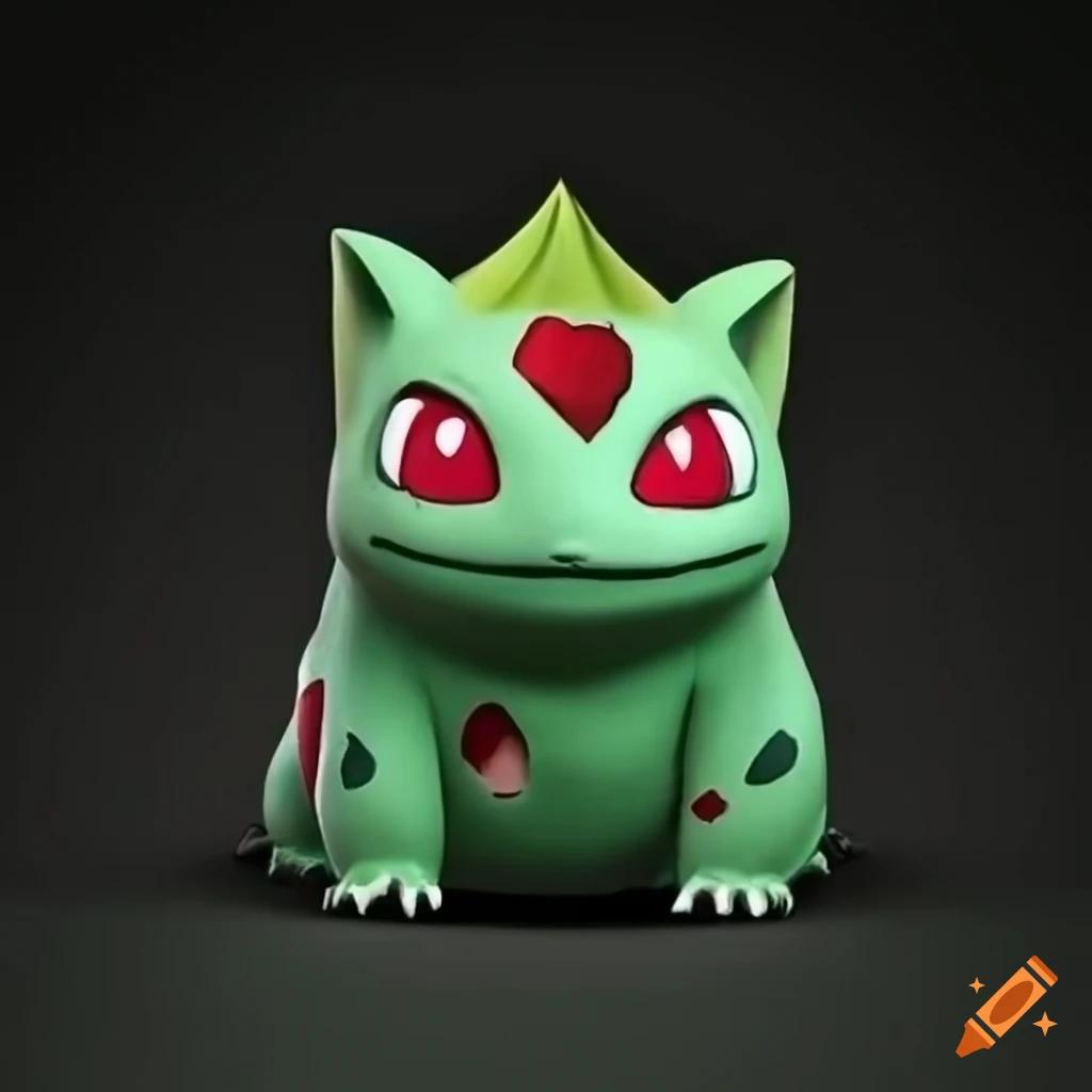 Zombie bulbasaur on Craiyon