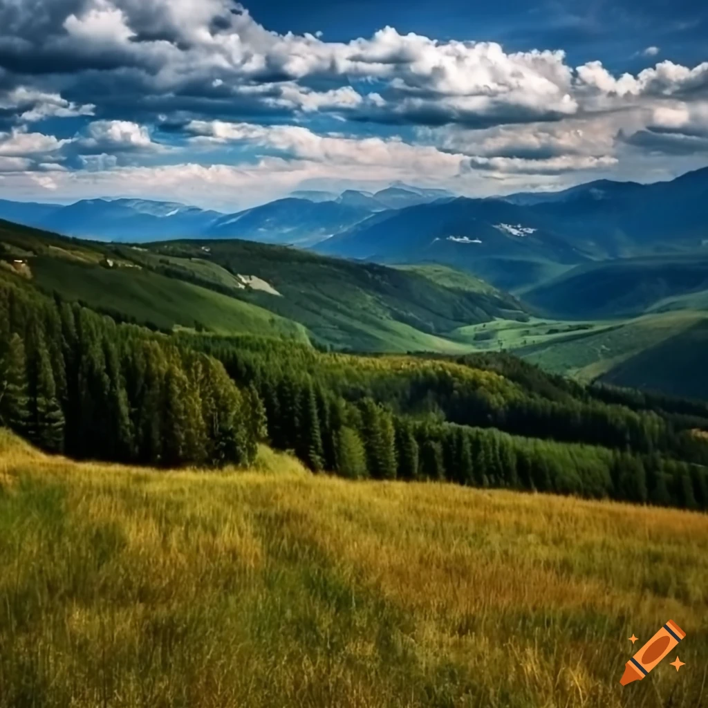 Scenic view of western slovakia, slovakia on Craiyon