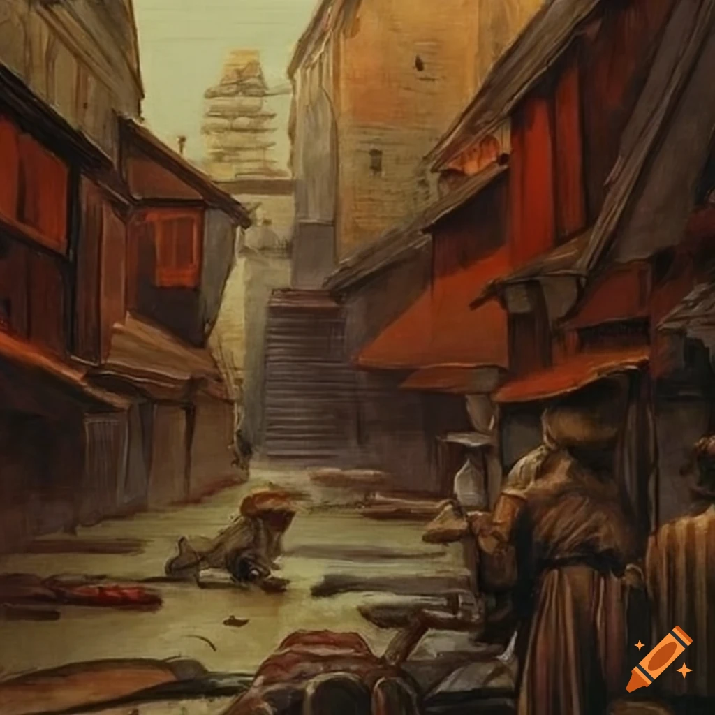 Zatoichi, highly detailed exceptional image by james gurney on Craiyon