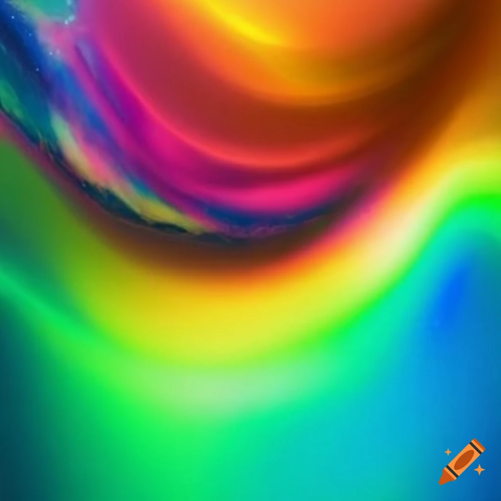 Galaxy full color spectrum for website banner on Craiyon