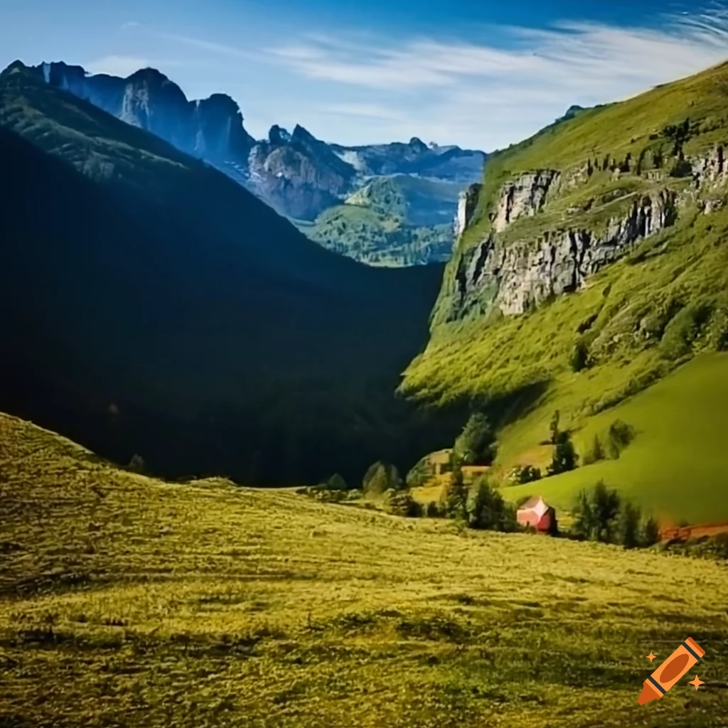 Scenic view of eastern slovakia, slovakia on Craiyon