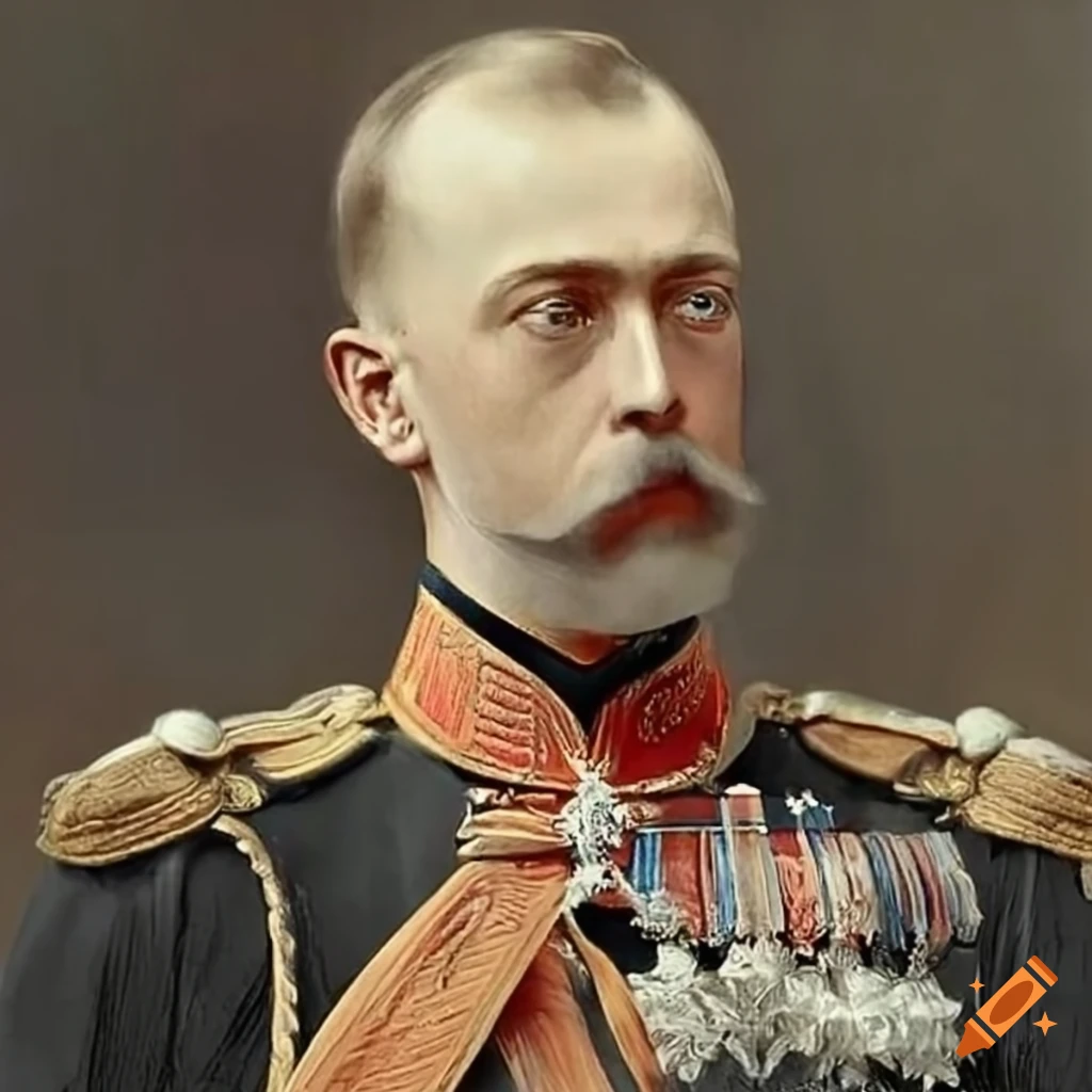 Portrait of Grand Duke Michael Mikhailovich of Russia (1861-1929) on ...