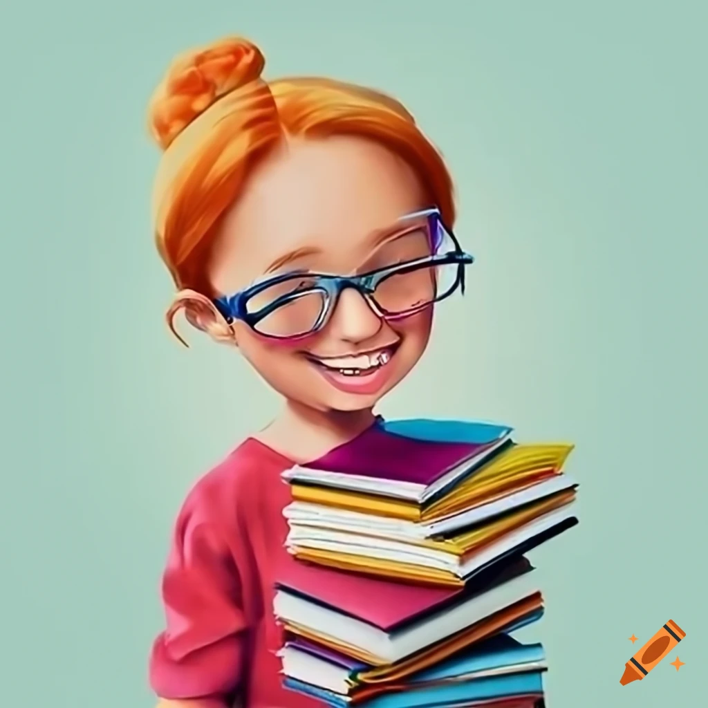 Happy student on Craiyon