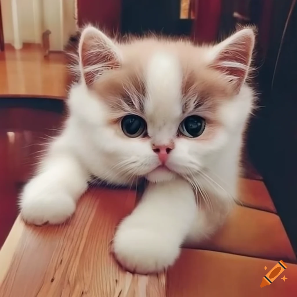 Cutest cat in the world on Craiyon